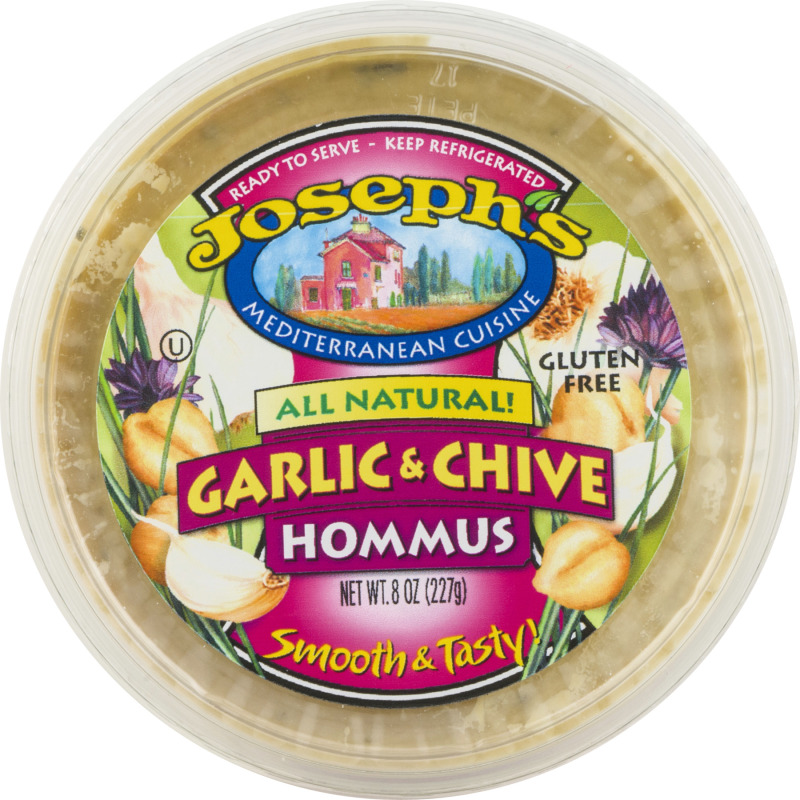 Joseph's Hommus Garlic & Chive Joseph's(712462001111): customers ...