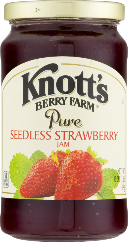 Knott's Berry Farm Pure Seedless Strawberry Jam Knott's(70920007687 ...