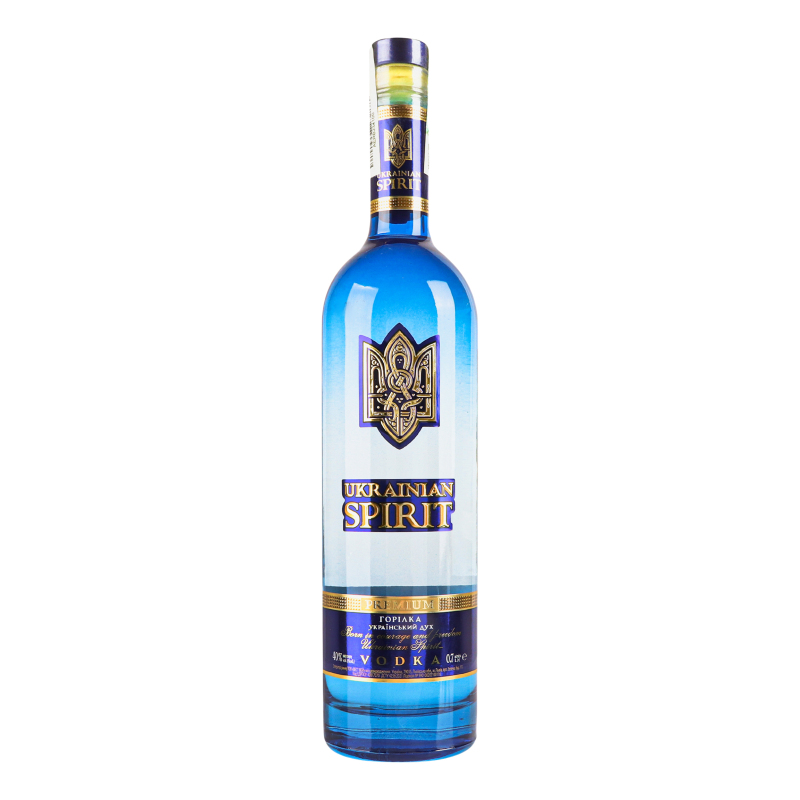 Водка 0.7л 40% Premium Ukrainian Spirit бут Ukrainian spirit ...