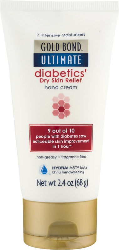 Gold Bond Ultimate Diabetics' Dry Skin Relief Hand Cream Gold Bond ...