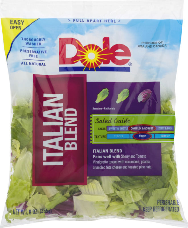 Dole Salad Italian Blend Dole(71430008195): customers reviews @ listex ...