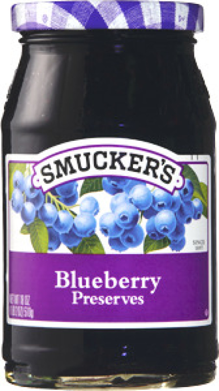 Smucker's Blueberry Preserves Smucker's(51500101285): customers reviews ...