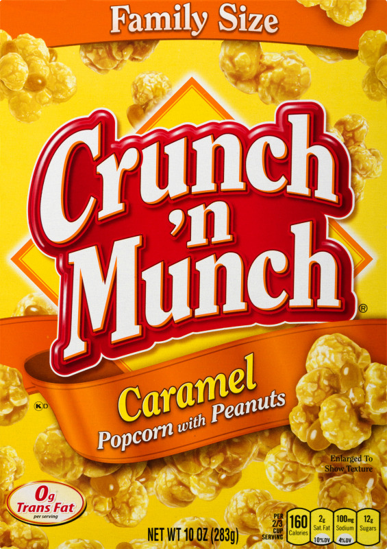 Crunch 'N Munch Popcorn with Peanuts Caramel Crunch 'n Munch ...