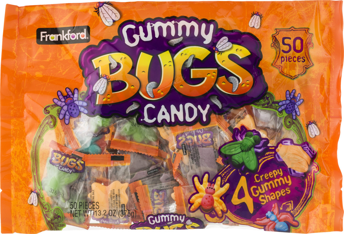 Frankford Gummy Bugs Candy - 50 CT Frankford Candy(41376209901 ...