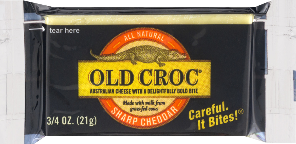 Old Croc Australian Cheese Sharp Cheddar Old Croc(891613000415 ...