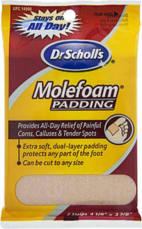 Dr. Scholl's Molefoam Padding - 2 CT Dr Scholl's(11017149002 ...