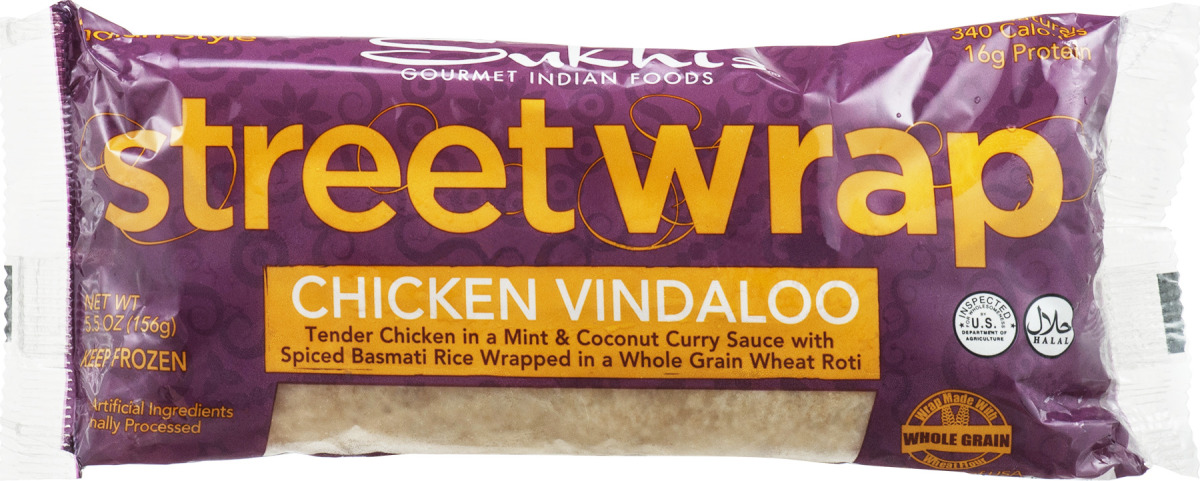 Sukhi's Street Wrap Chicken Vindaloo Sukhi's(767226035659): customers ...