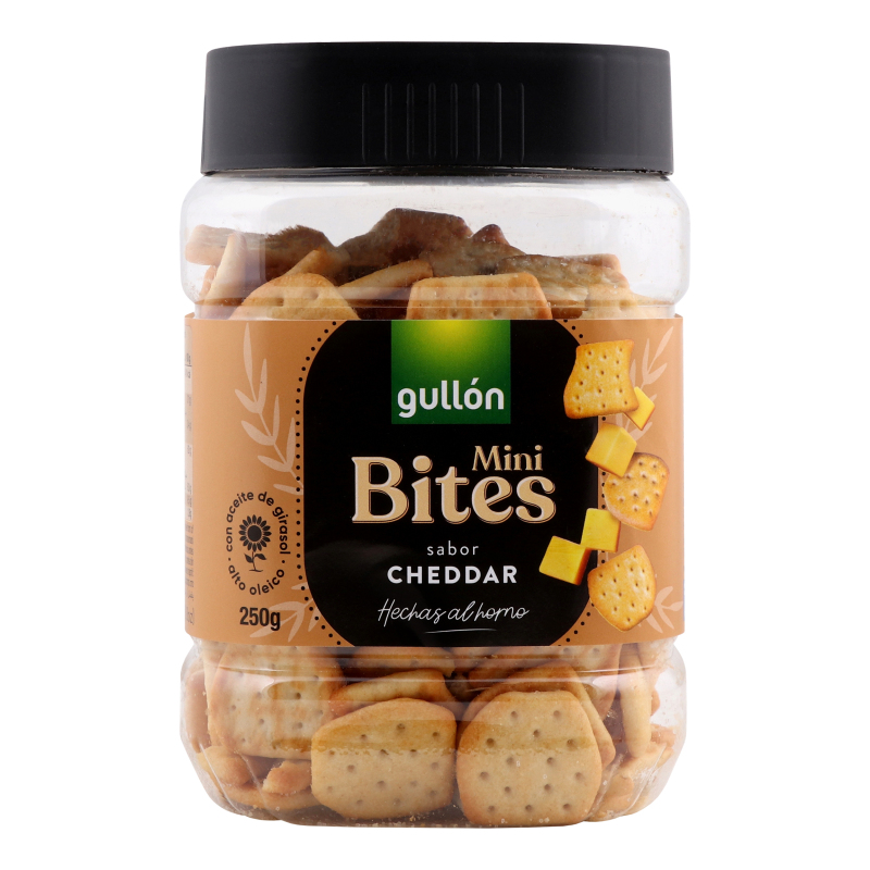 Печенье соленое Cheddar Mini bites Gullon п/б 250г Gullon ...
