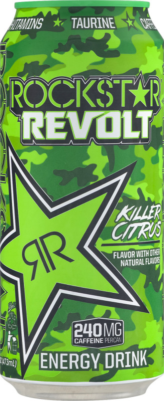 Rockstar Revolt Killer Citrus Energy Drink Rockstar(818094003926 ...