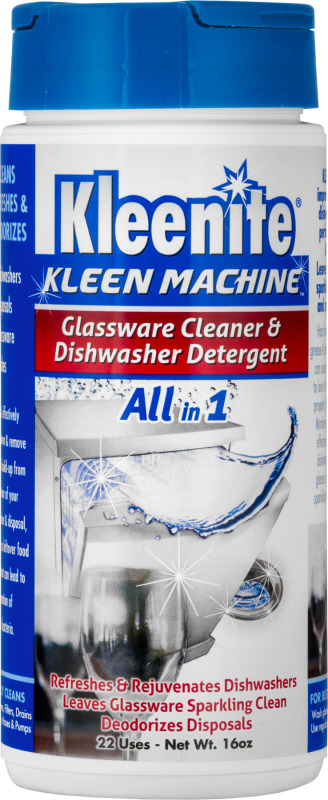 Kleenite Dishwasher & Glassware Cleaner (22 uses 16 oz) Kleenite ...
