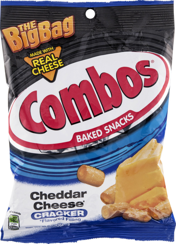 Combos Baked Snacks Cheddar Cheese Cracker The Big Bag Combos ...