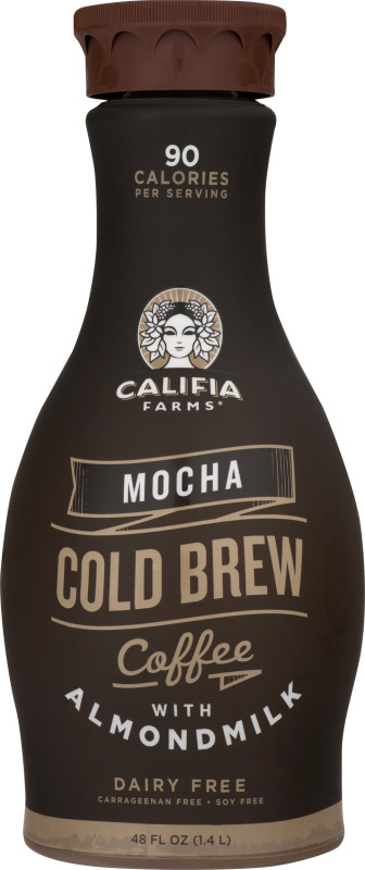 Califia Farms Cold Brew Coffee with Almond Milk Mocha Califia Farms ...