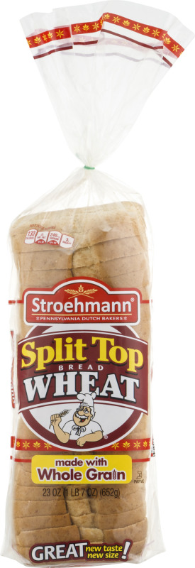 Stroehmann Split Top Wheat Bread Stroehmann(71673002158): customers ...