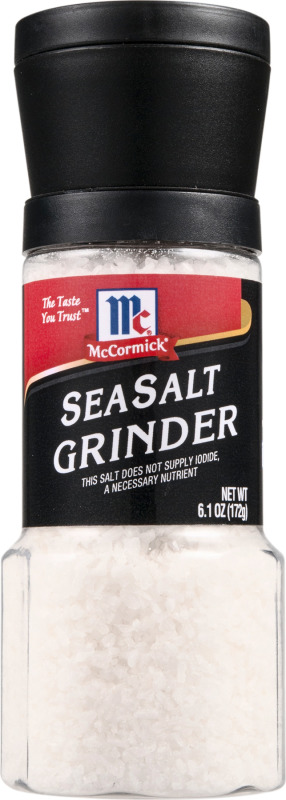 McCormick Sea Salt Grinder McCormick(52100023595): customers reviews ...