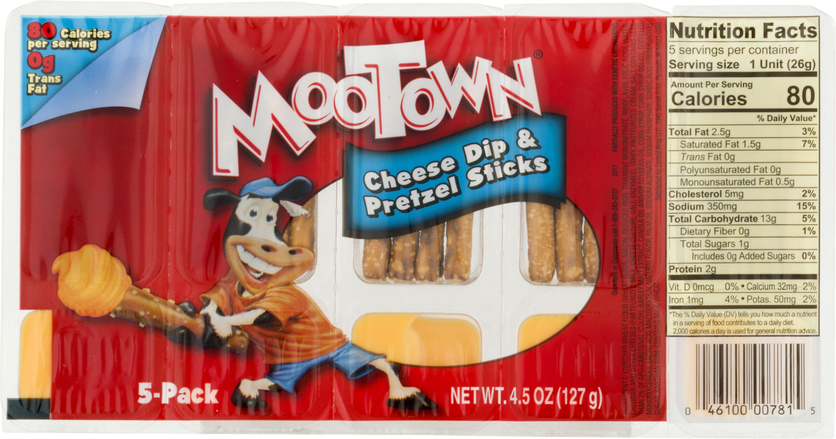MooTown Cheese Dip & Pretzel Sticks - 5 CT MooTown(46100007815 ...