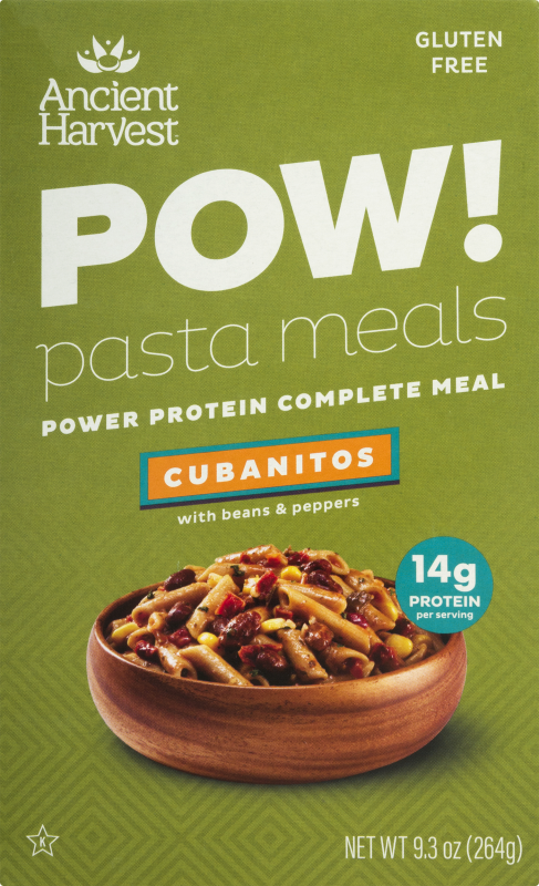 Ancient Harvest POW! Pasta Meals Power Protein Complete Meal Cubanitos ...