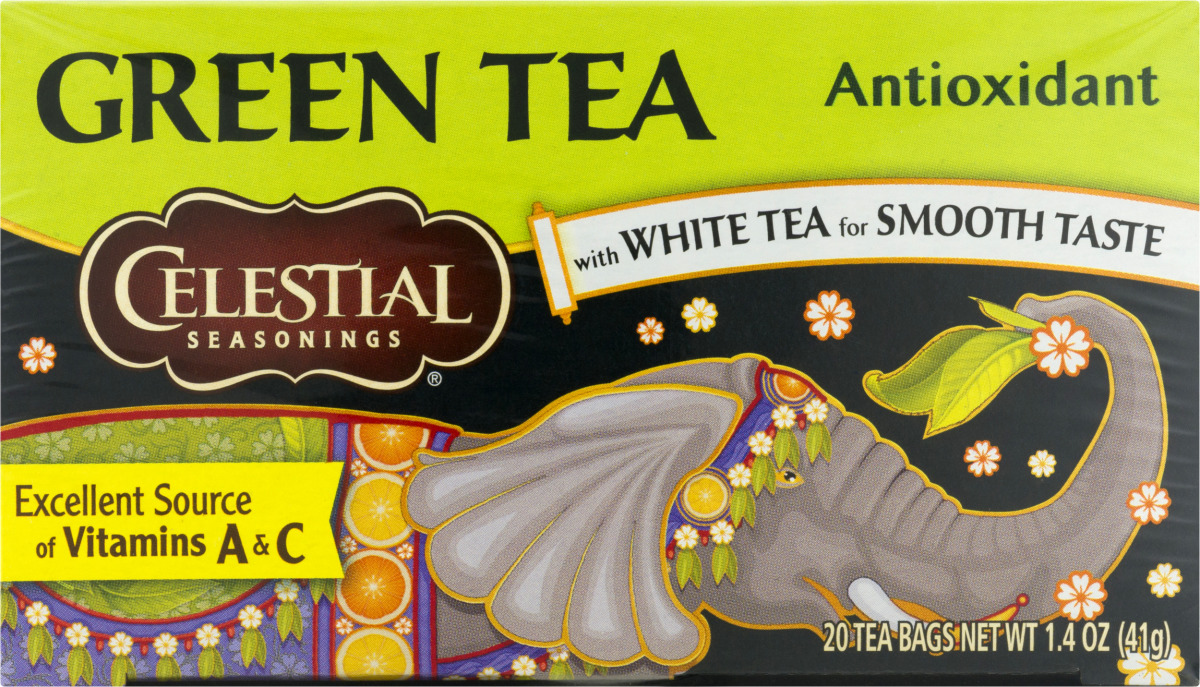 Celestial Seasonings Green Tea Antioxidant - 20 CT Celestial Seasonings ...