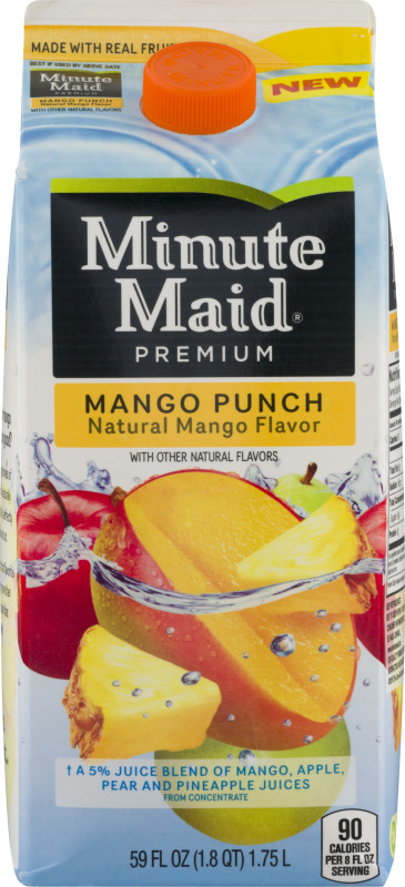 Minute Maid Mango Punch Minute Maid(25000030680): customers reviews ...