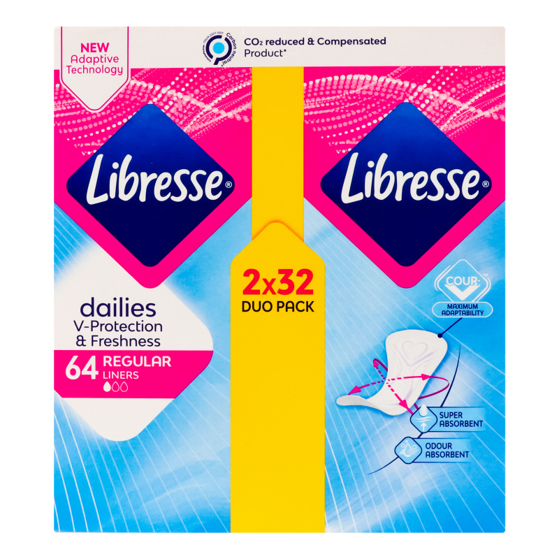 Прокладки ежедневные впитывающие Dailies V-Protection&Freshness Regular ...