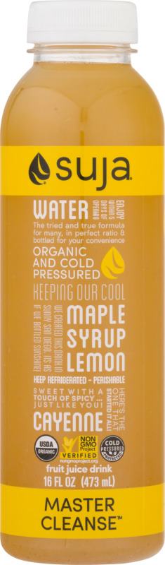 Suja Master Cleanse Fruit Juice Drink Suja(94922394798): customers ...