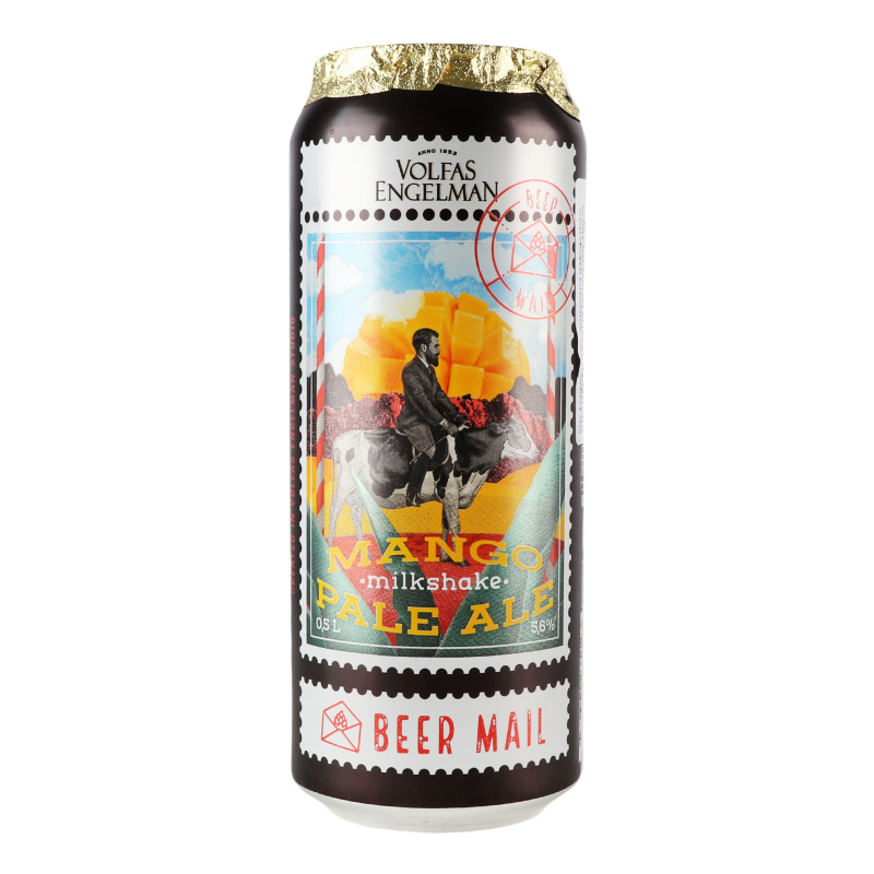 Пиво 0.5л 5.6% світле фільтроване пастеризоване Mango milkshake Pale ...