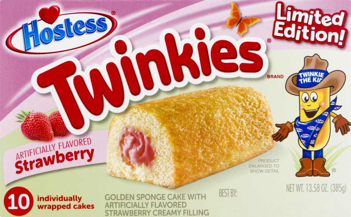 Hostess Twinkies Strawberry - 10 CT Hostess(888109110215): customers ...
