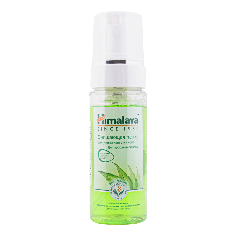 Пенка для умывания очищающая Ним-Куркума Himalaya 150мл Himalaya ...