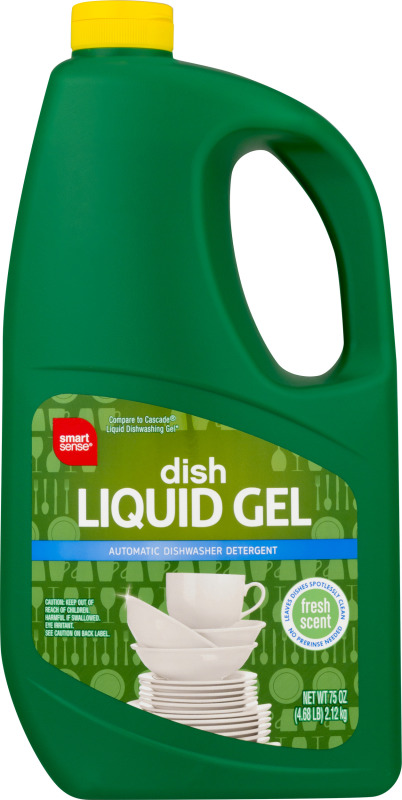 Smart Sense Dish Liquid Gel Automatic Dishwasher Detergent Smart Sense ...