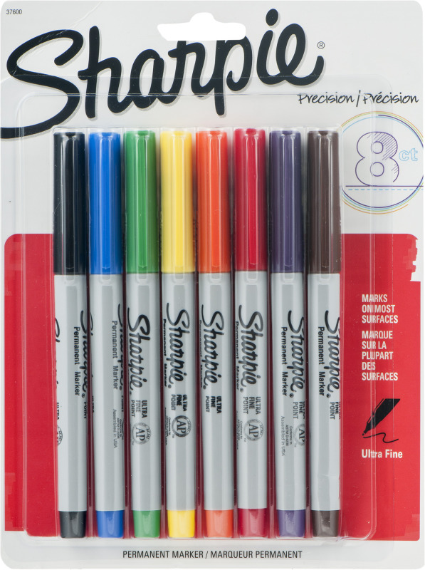 Sharpie Precision Ultra Fine Permanent Marker - 8 CT Sharpie ...