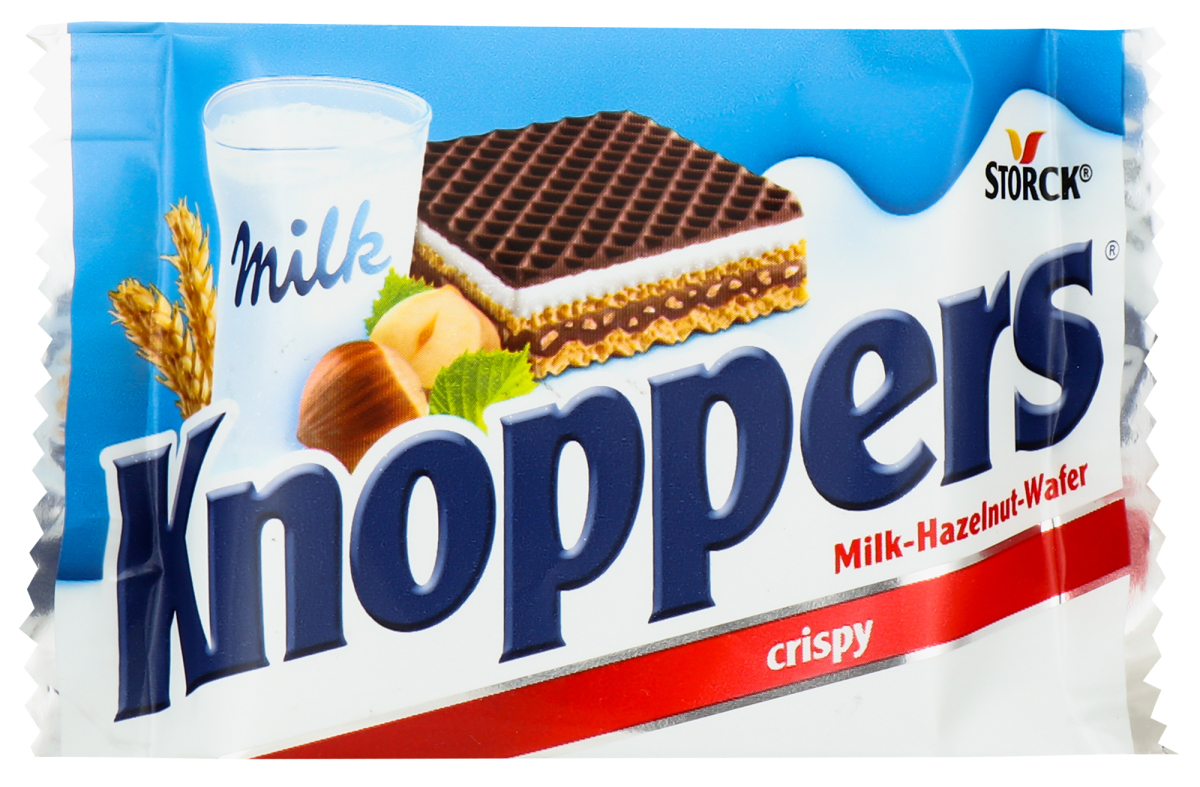 Вафлі Storck Knoppers в молочному шоколаді з горіхом 25г х6(40144061 ...