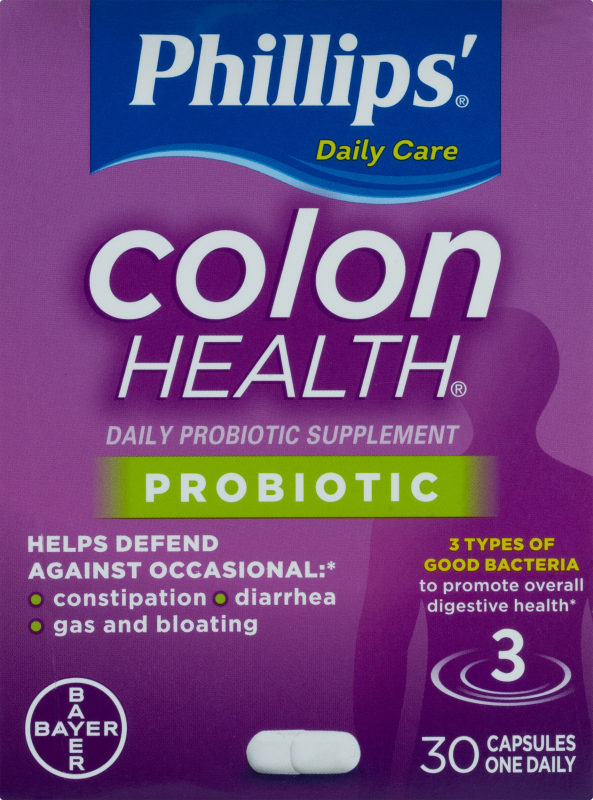Phillips' Colon Health Probiotic Capsules - 30 CT Phillips(312843534308 ...