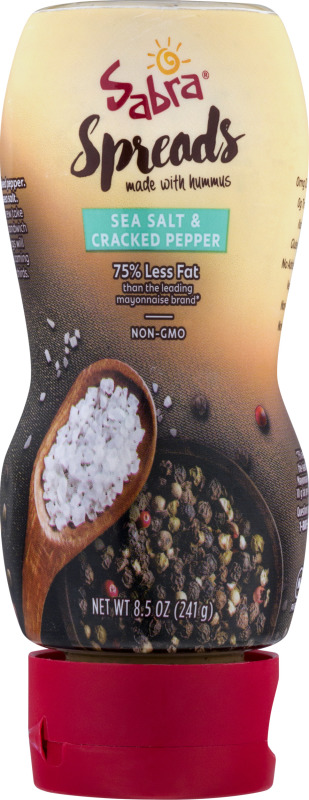 Sabra Spreads Sea Salt & Cracked Pepper Sabra(40822343114): customers ...