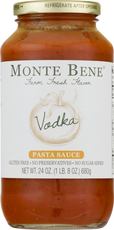 Monte Bene Vodka Pasta Sauce Monte Bene(677294999046): customers ...