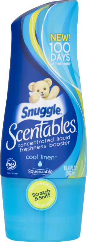 Snuggle Scentables Concentrated Liquid Freshness Booster Cool Linen ...