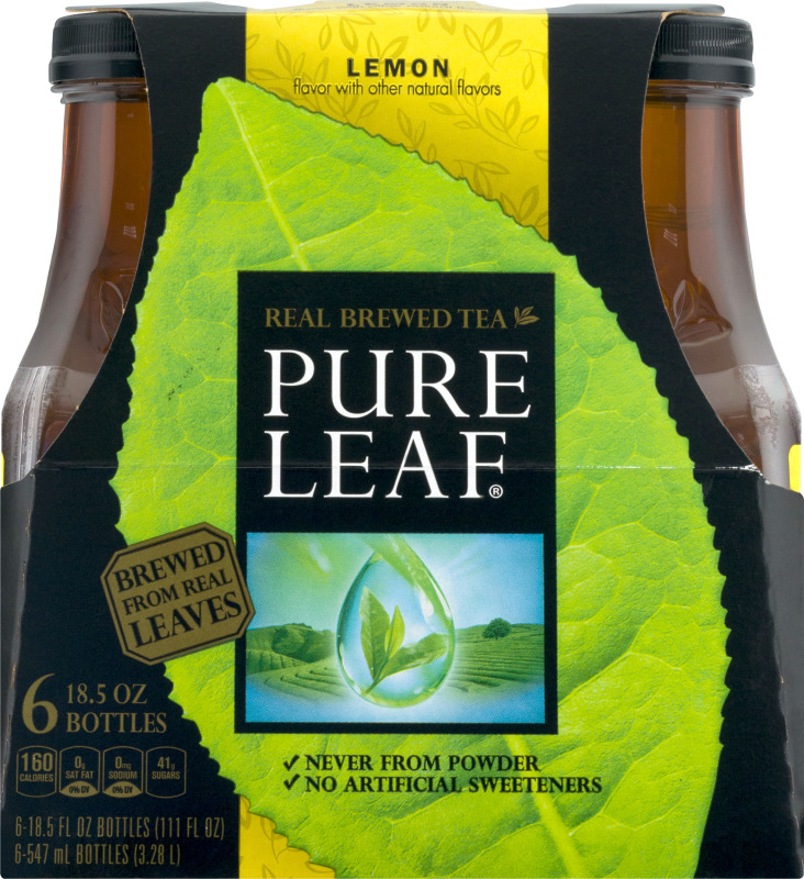 Pure Leaf Real Brewed Tea Lemon - 6 CT Pure Leaf(12000286261 ...
