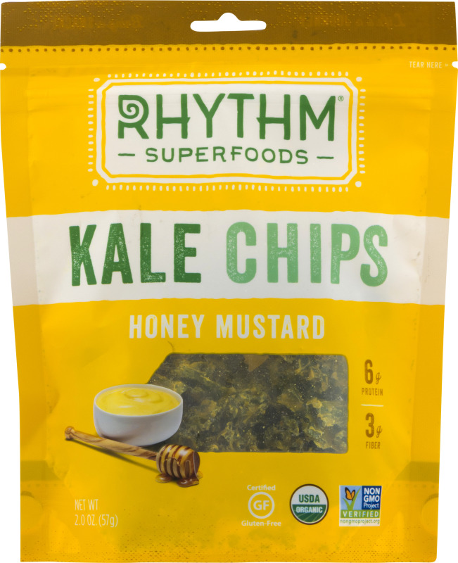 Rhythm Superfoods Kale Chips Honey Mustard Rhythm Superfoods ...