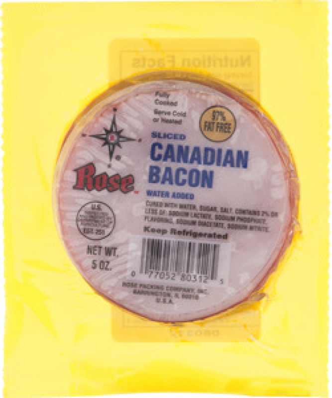 Rose Canadian Bacon Sliced Rose(77052803125): customers reviews ...