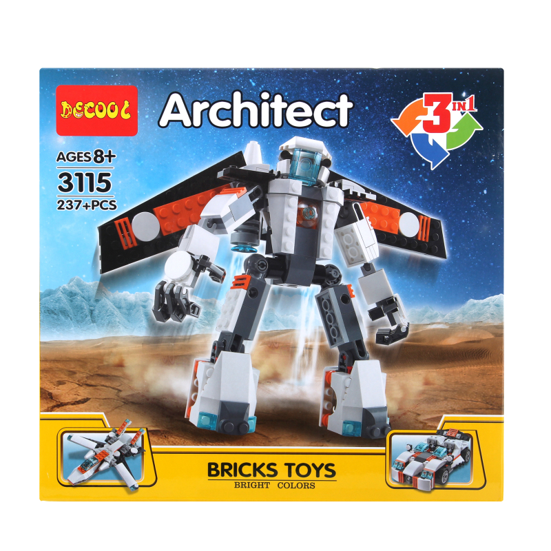 Конструктор 3 в 1 Decool(4812501158502): купить в интернет магазинах Украины | Отзывы и цены в ...