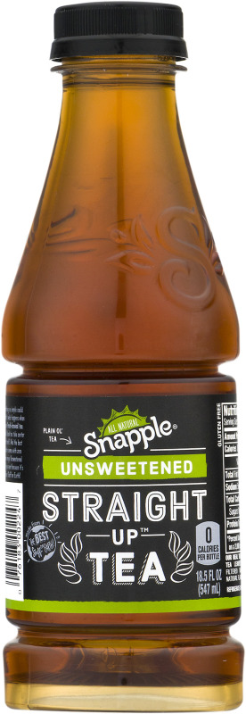 Snapple Unsweetened Straight Up Tea Snapple(76183002247): customers ...