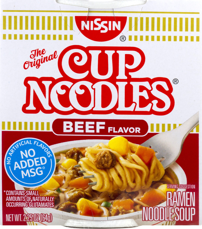 Nissin Cup Noodles Beef Flavor Nissin(70662030011): customers reviews ...