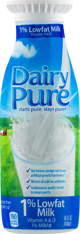 Dairy Pure Milk 1% Lowfat Dairy Pure(41900076856): customers reviews ...