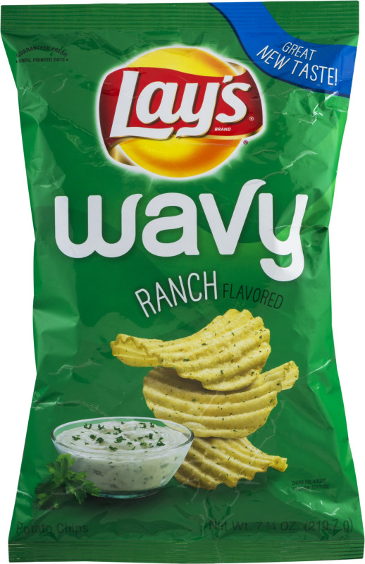 Lay's Wavy Potato Chips Ranch Lay's(28400201278): customers reviews ...