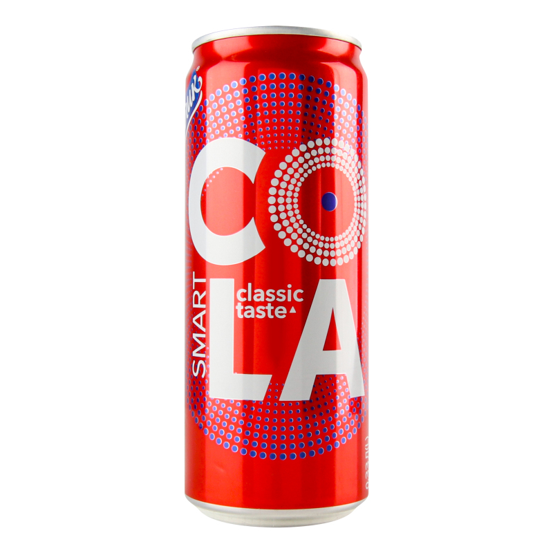 Напиток безалкогольный сильногазированный Smart Cola Живчик ж/б 0.33л ...