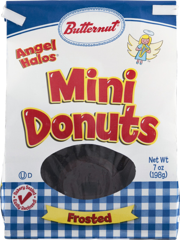 Butternut Angel Halos Mini Donuts Frosted Butternut(24126016271 ...