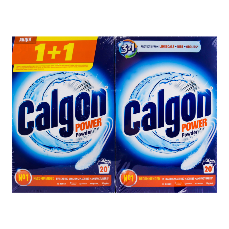 Средство для смягчения воды Power 3в1 Calgon 2шт Calgon(4820108001909 ...