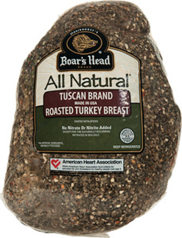 Boar's Head Tuscan Brand All Natural Roasted Turkey Breast Boar's Head ...
