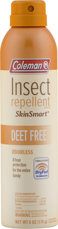 Coleman Insect Repellent SkinSmart Deet Free Odorless Coleman ...