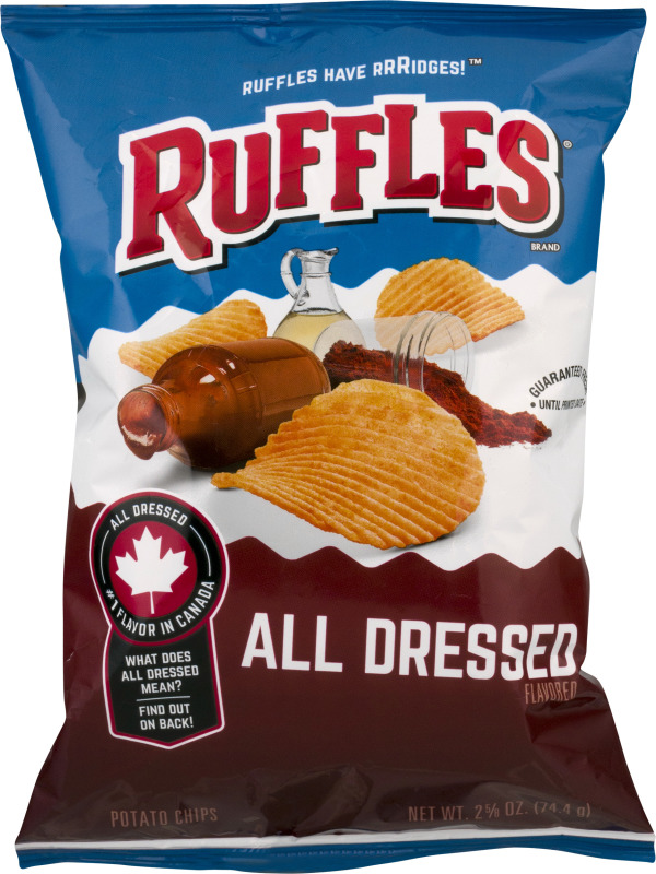 Ruffles Potato Chips All Dressed Ruffles(28400564571): customers ...