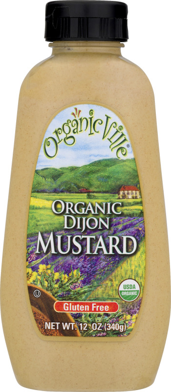 OrganicVille Gluten Free Dijon Mustard Organicville(896859000649 ...