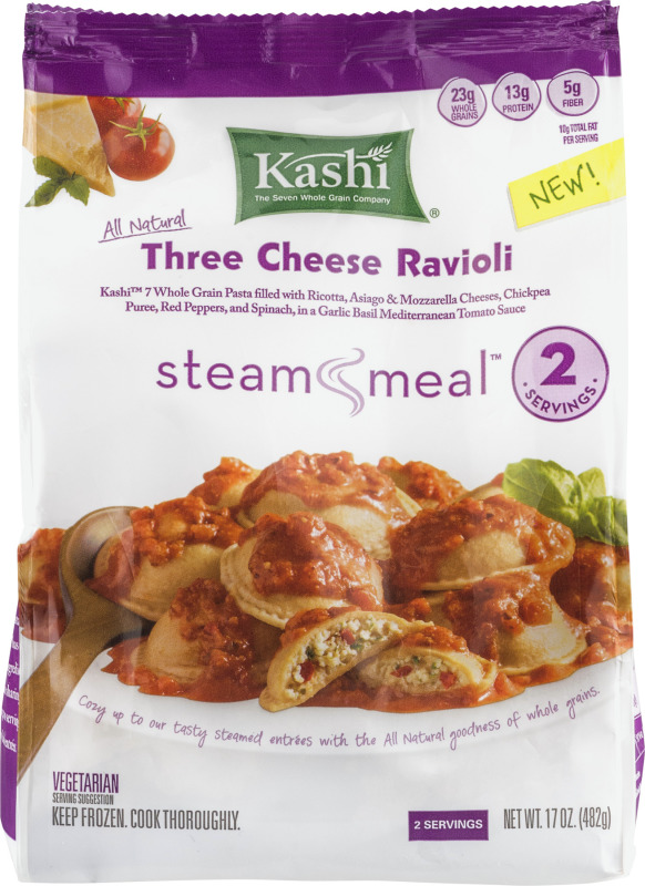 Kashi Steam Meal Three Cheese Ravioli Kashi(18627716662): customers ...